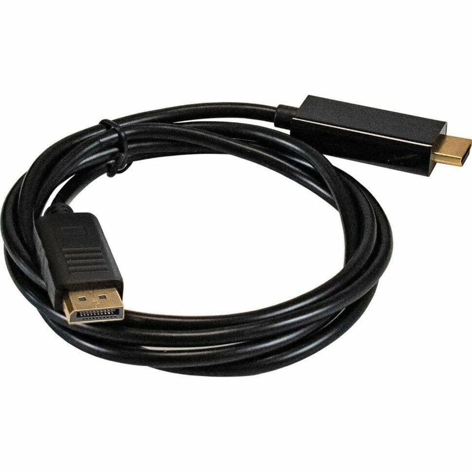 Кабель DP-HDMI ExeGate EX-CC-DP-HDMI-1.5 (20M/19M, 1,5м, экран) EX294709RUS, 2154893
