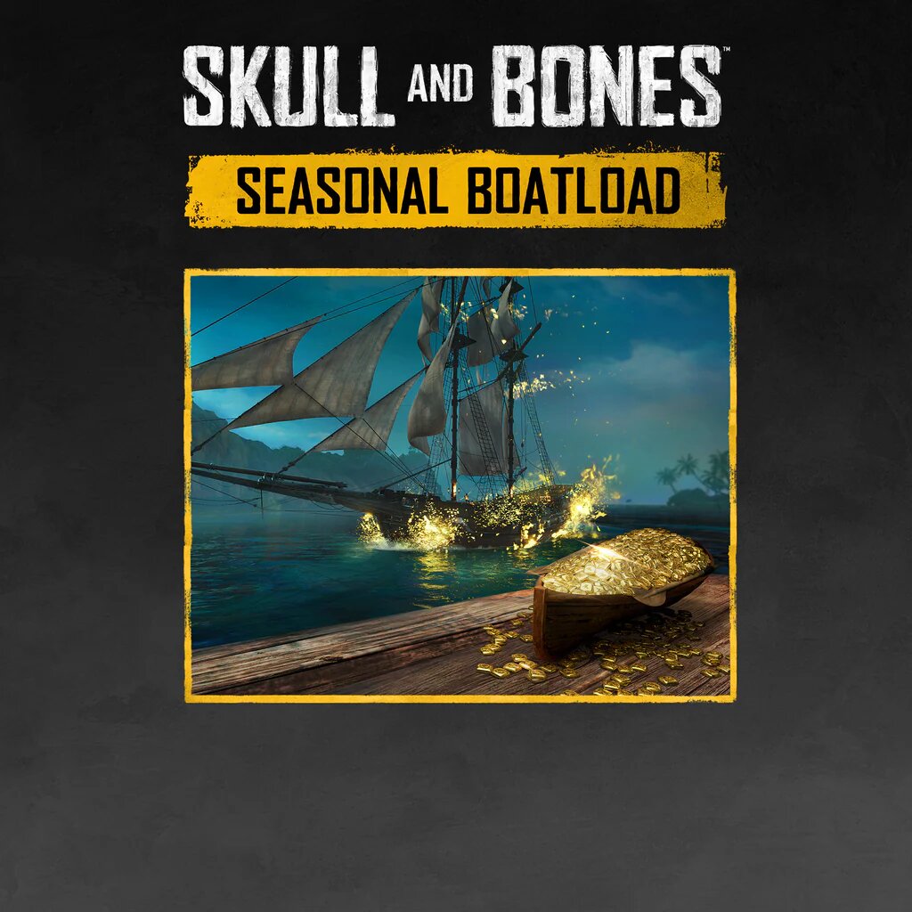 Дополнение Skull and Bones Seasonal Boatload, цифровое издание PlayStation 5, регион Турция / код пополнения баланса