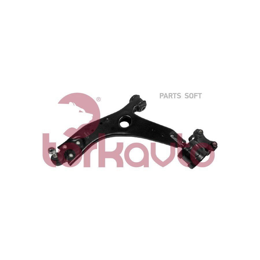 Рычаг FORD FOCUS II/C-MAX/VOLVO V50/C70/S40 пер. подв. нижн. прав. D-18MM TORK TRK4343