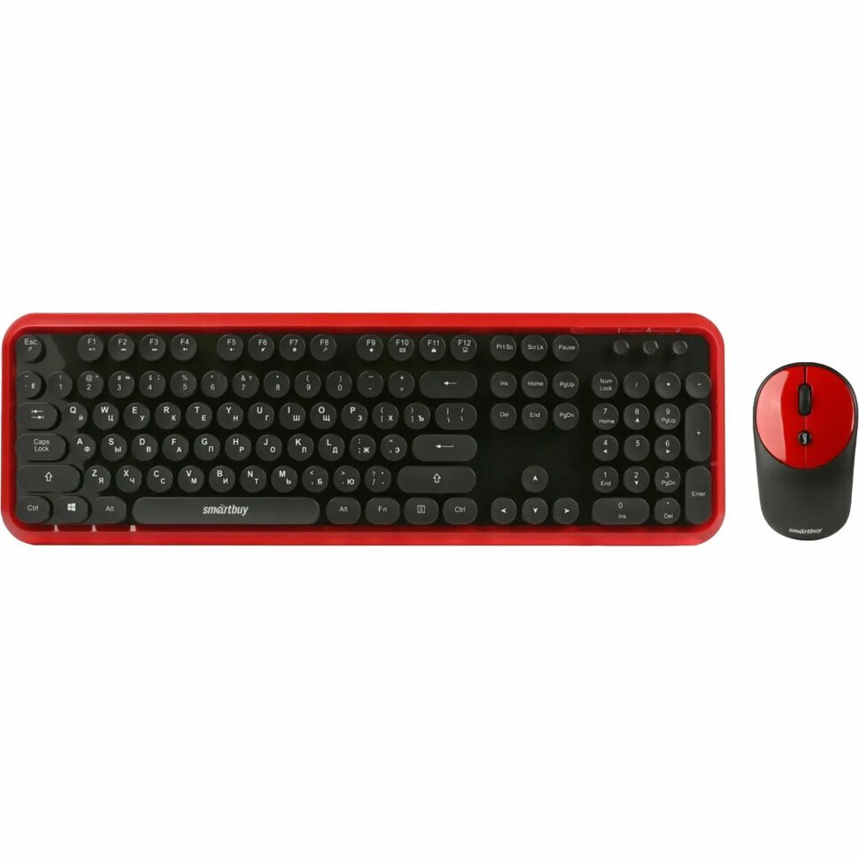 Набор клавиатура+мышь Smartbuy 620382AG черно-красный (SBC-620382AG-RK), 1801643