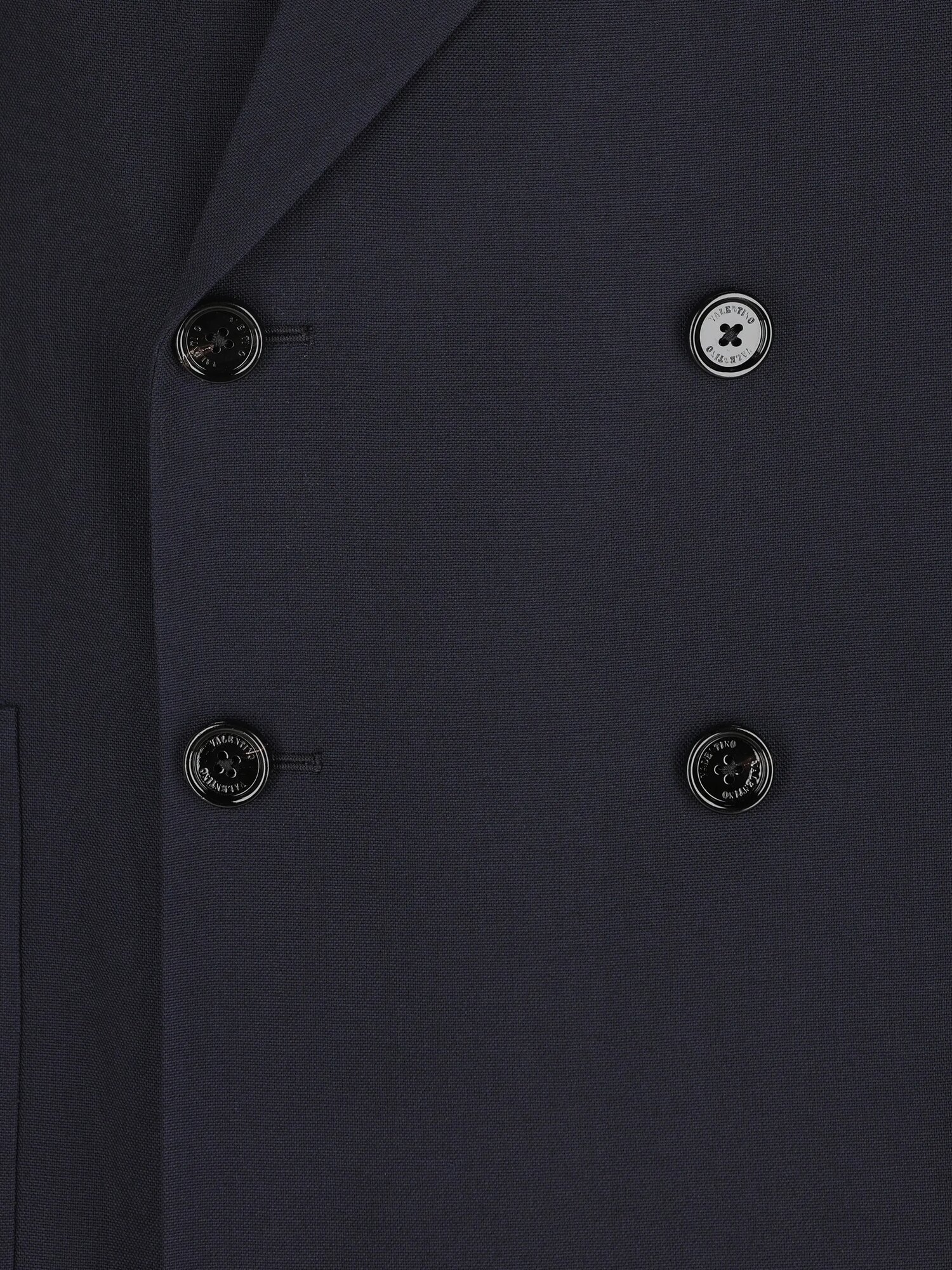 Куртка Valentino Double-breasted jacket, размер 48, blue — фото 1