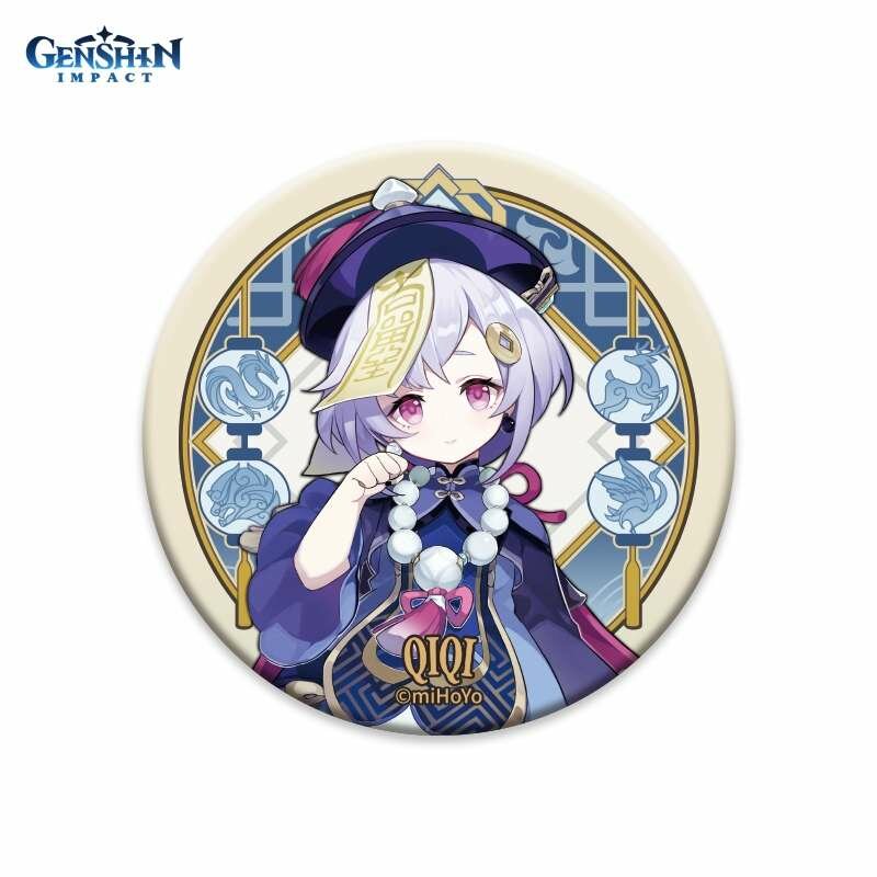 Значок Liyue Harbour Character Can Badge Qiqi 6972957487057 металл