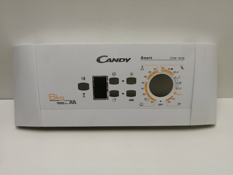CTDF1066 кт109 Лицевая панель для стиральной машины Candy CTDF1066 б/у