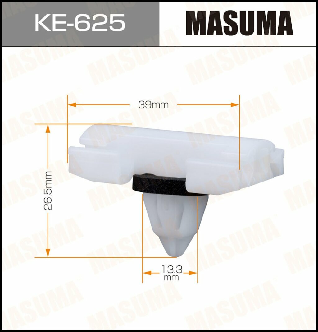 Клипса автомобильная Masuma KE-625
