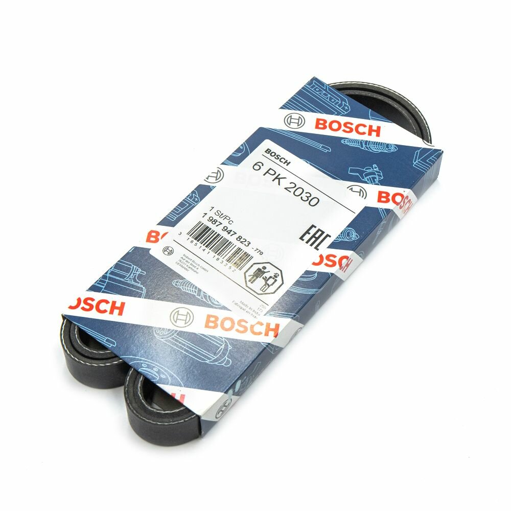 Ремень поликлиновый MB W201 W202 W124 W461 mot. OM602 BOSCH 1 987 947 823