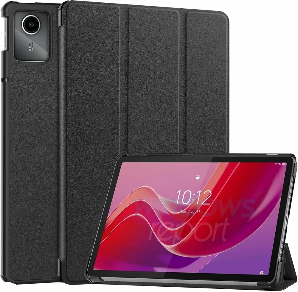 Чехол для Lenovo Tab K11 LTE/Tab M11 TB330FU TB330XU 11.0 дюймов 2024 года выпуска тонкий фолио с три-складывающейся