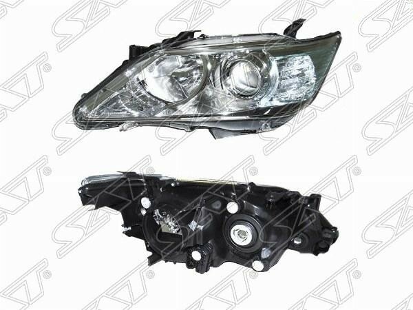 Фара SAT ST-212-11T5L Toyota Camry XV50 11-14 слева/ Ксенон/Галоген/ С электрокорректором