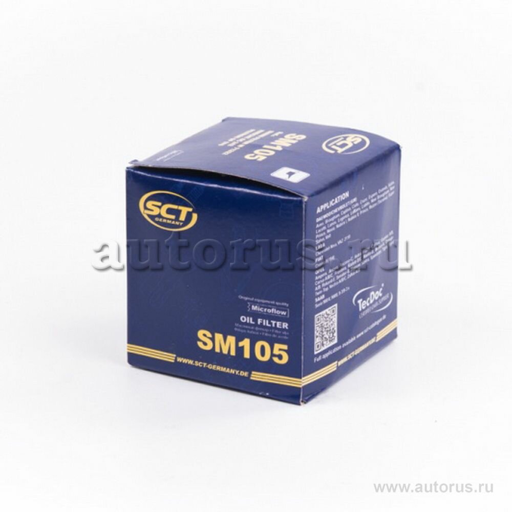 Фильтр масляный GM OPEL SCT SM105