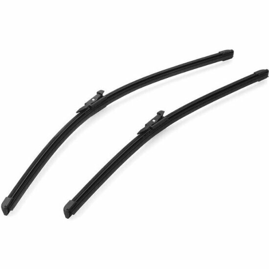 Щетка стеклоочистителя комплект Denso Flat Blade 650/650 мм, бескаркасная, 2шт, DF-040