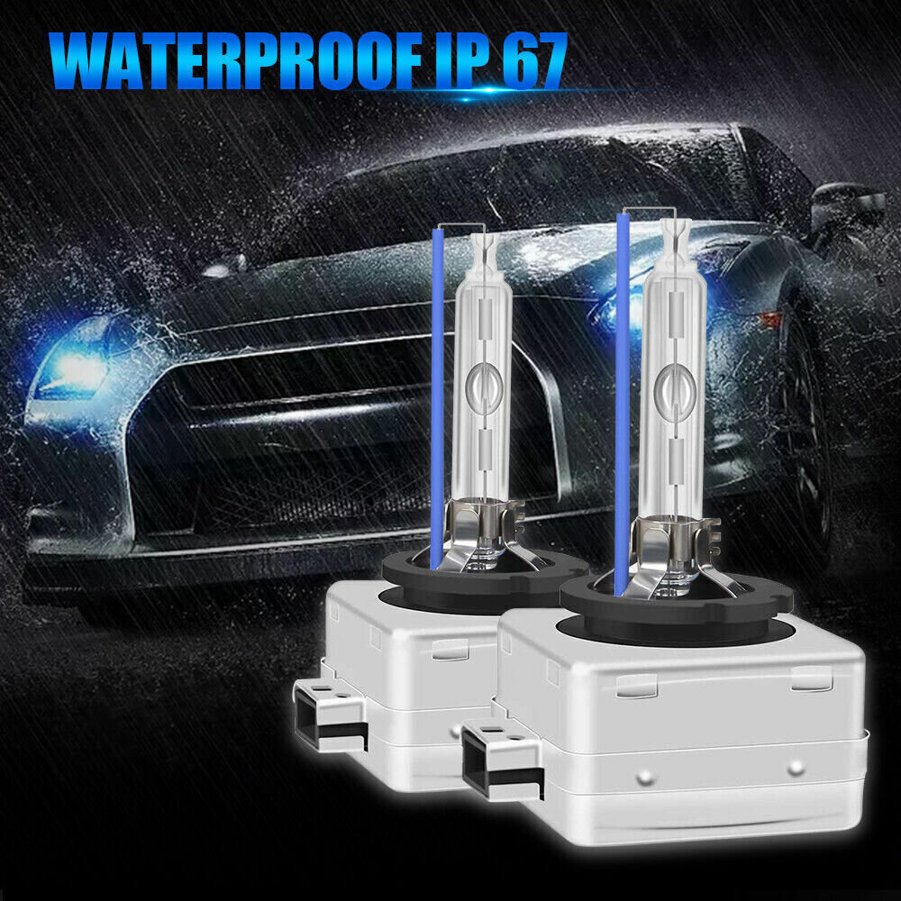 Ксеноновые лампы D1S 6000K 35W комплект 2 шт для автомобиля белый свет HID фары