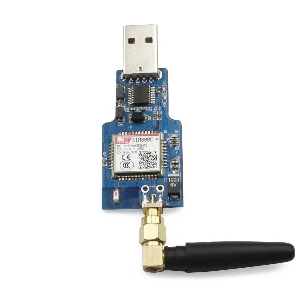 Модуль USB-GSM SIM800C CH340T — фото 1