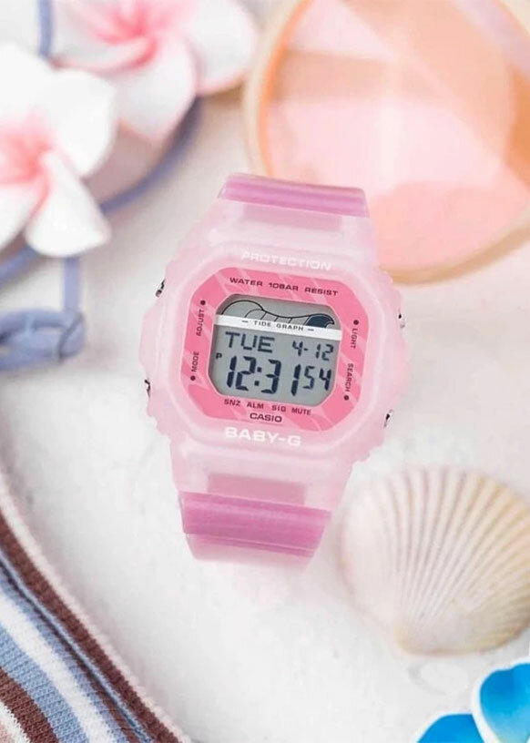 Наручные часы CASIO Baby-G, розовый — фото 1