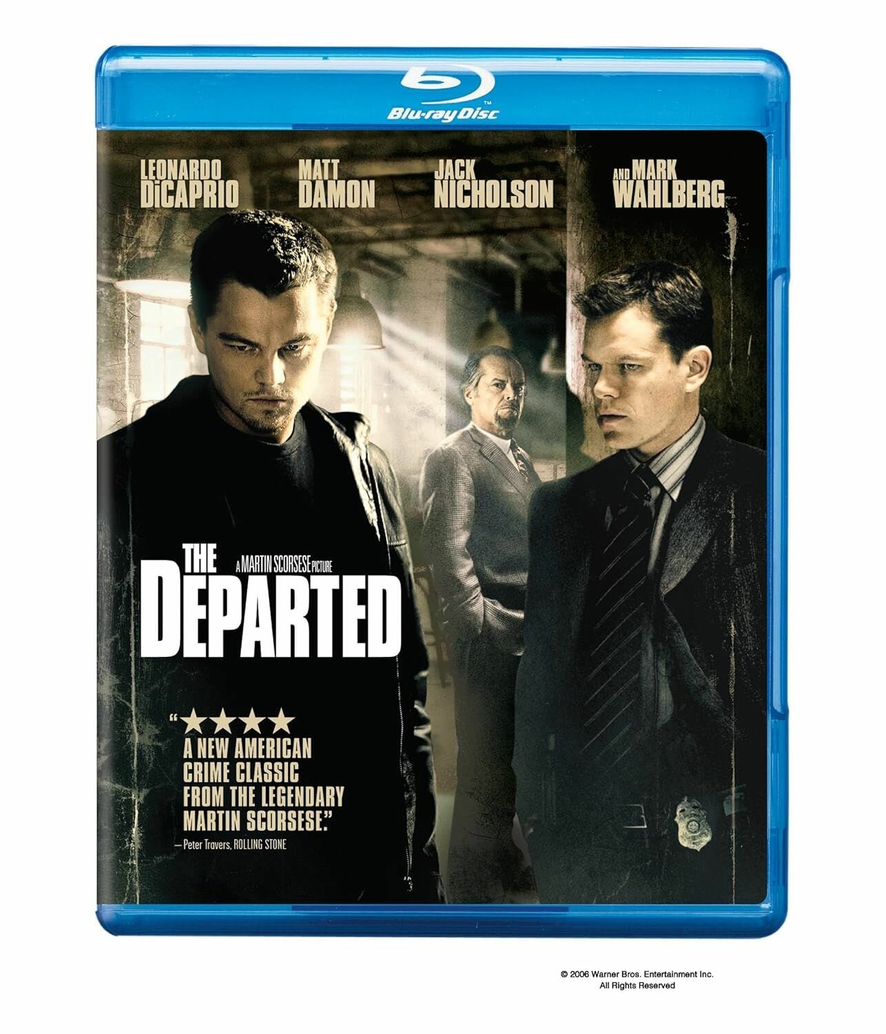 Отступники (2006) мартин скорсезе Blu-ray (блю-рей)