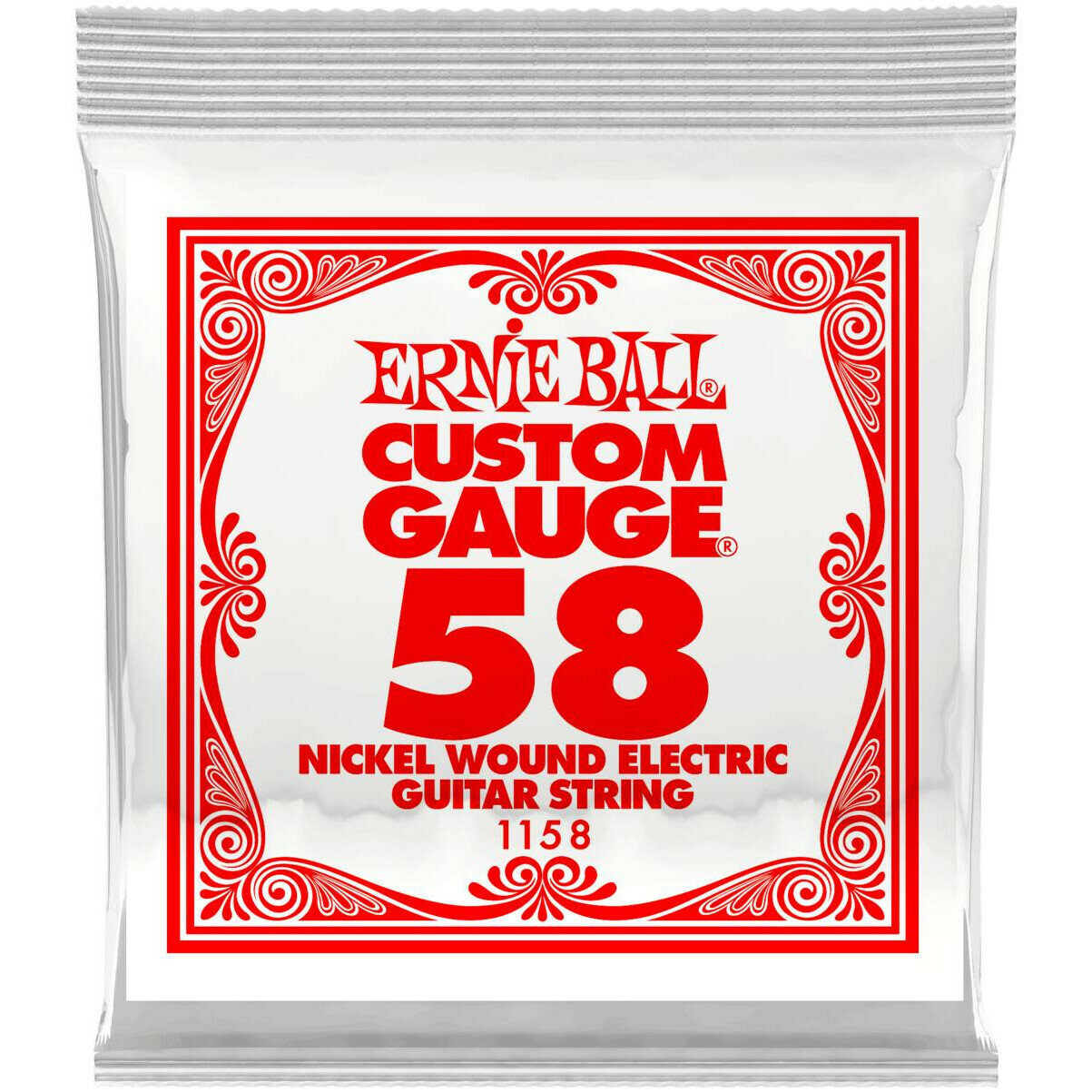 Одиночная струна для электрогитары 58 Ernie Ball 1158