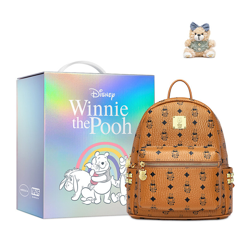 Рюкзак женский Disney Winnie the Pooh PU с синтетической кожей Brown Medium 1120772115