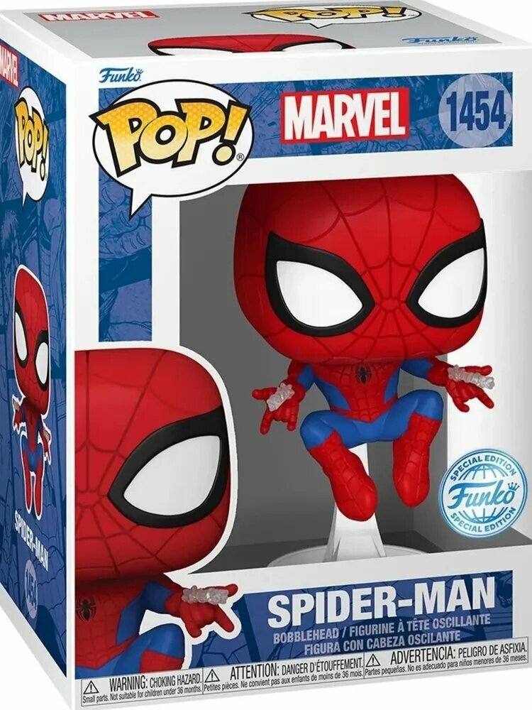 Фигурка Funko POP! Marvel Funko POP! Spider-Man (with Webshooters) (1454) 85243