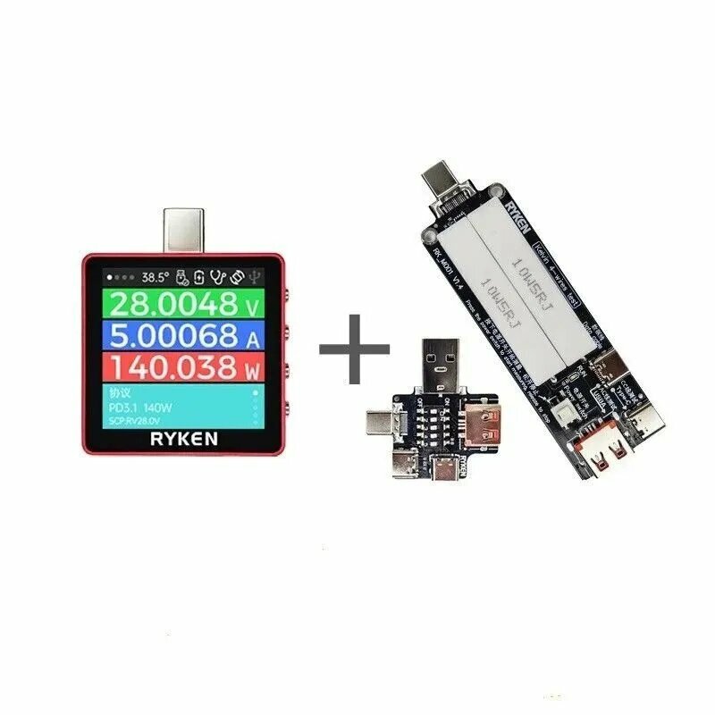 Запасные части для электроинструмента RK-X3 Тестер напряжения и тока USB M001 Измеритель Линейного сопротивления Кельвина