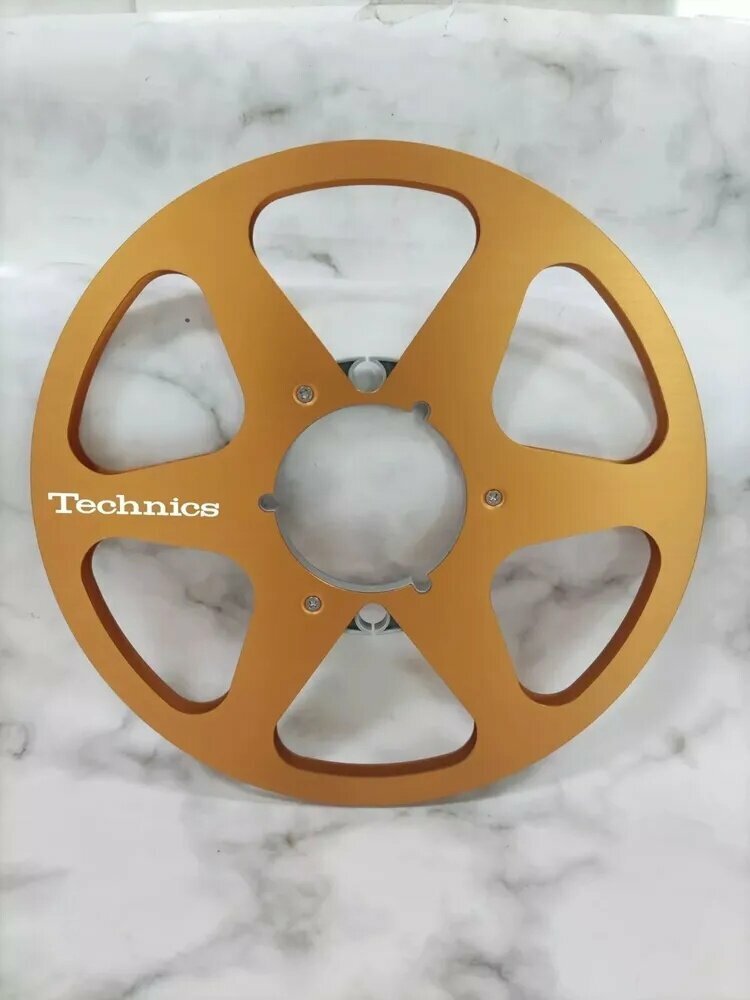 Одна катушка для ленты TECHNICS диаметром 10,5 дюймов из высококачественного алюминиевого материала