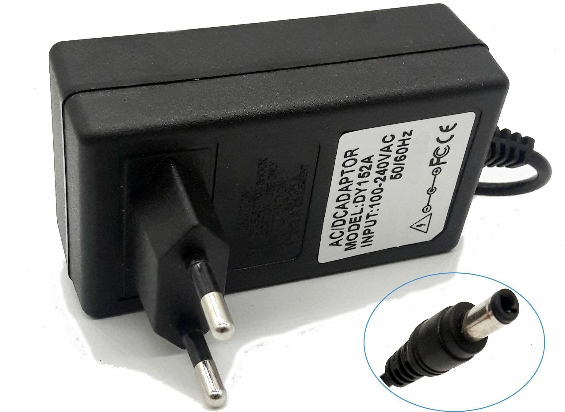 Блок питания универсальный 15V 1.2A, разъем 5.5x2.5