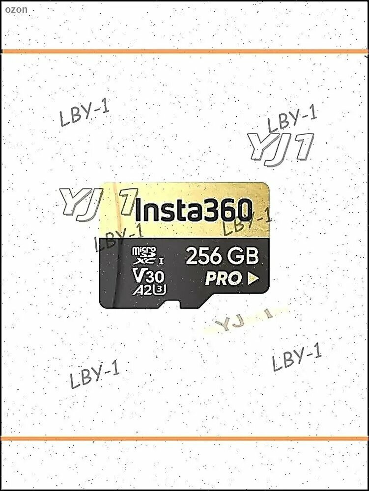 Эксклюзивная карта памяти MicroSD XC от Insta360 совместима с продуктами серий Insta 360 X4, X3, ONE, X2 и RS. 256GB, обеспечивает высокую скорость чтения и записи.