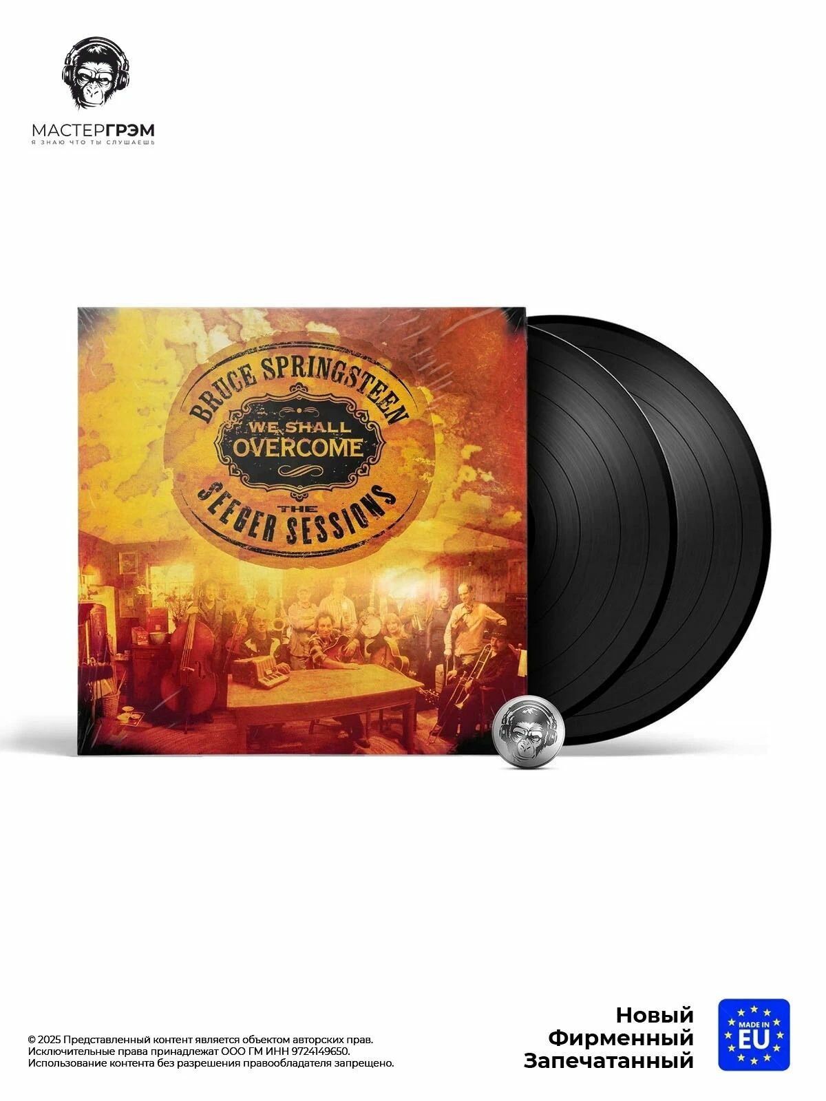 Виниловая пластинка Bruce Springsteen - We Shall Overcome (2LP) 2015