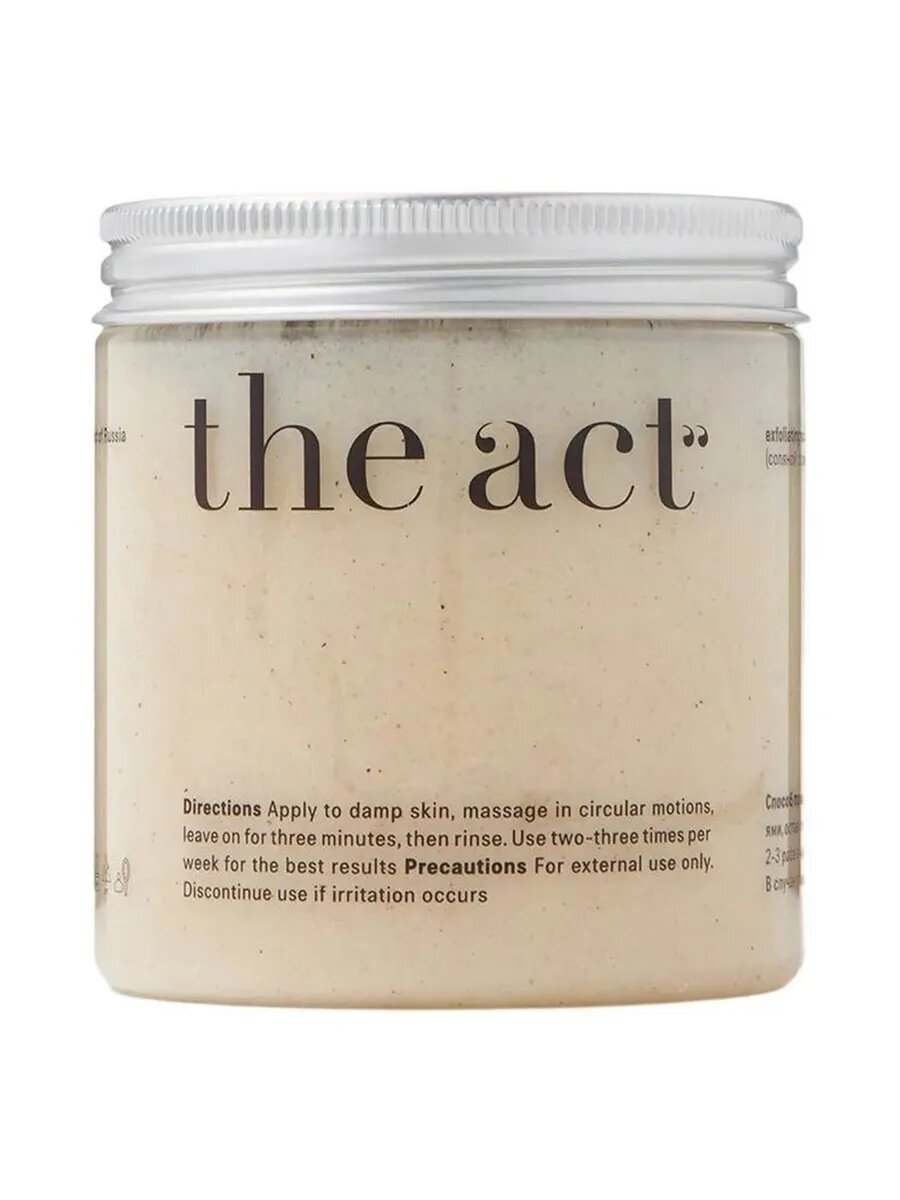 Скраб для тела The Act соляной с кокосом 300 г