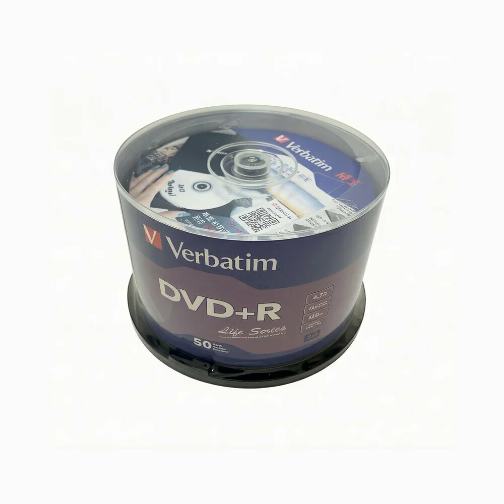 DVD + R 4,7 ГБ записываемый 16X 120 мин Чистый DVD-диск 50 шт./бочка