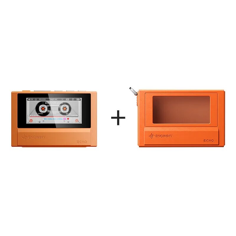 FiiO SnowSky ECHO HiFi плеер 8 ГБ ECHO Orange And Case
