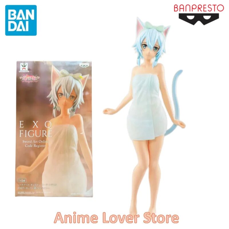 Bandai Banpresto EXQ Sword Art Online фигурка Leafa Yuuki Alice Asuna Sinon Sinon