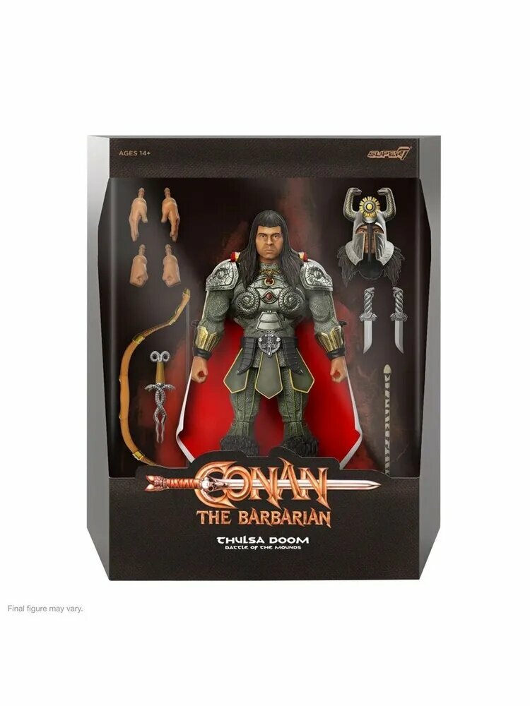 Фигурки Super7 Conan Comics ultimates Wave 2 Series Action Figure Thulsa Doom (Battle of the Mounds)(7inches)