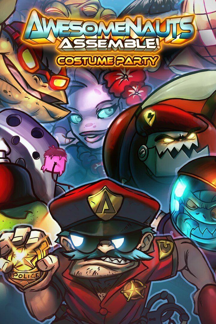 Дополнение Costume Party - Awesomenauts Assemble! — Xbox Series X|S, Xbox One — Цифровая версия