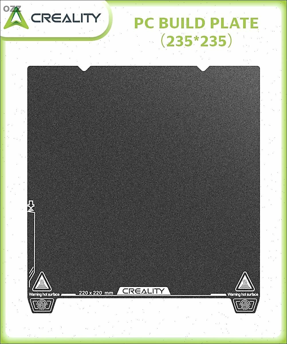 3D-принтеры Creality Ender-3 V3 SE / V3 KE / CR-10 SE Плита для сборки на ПК размером 235*235 мм.