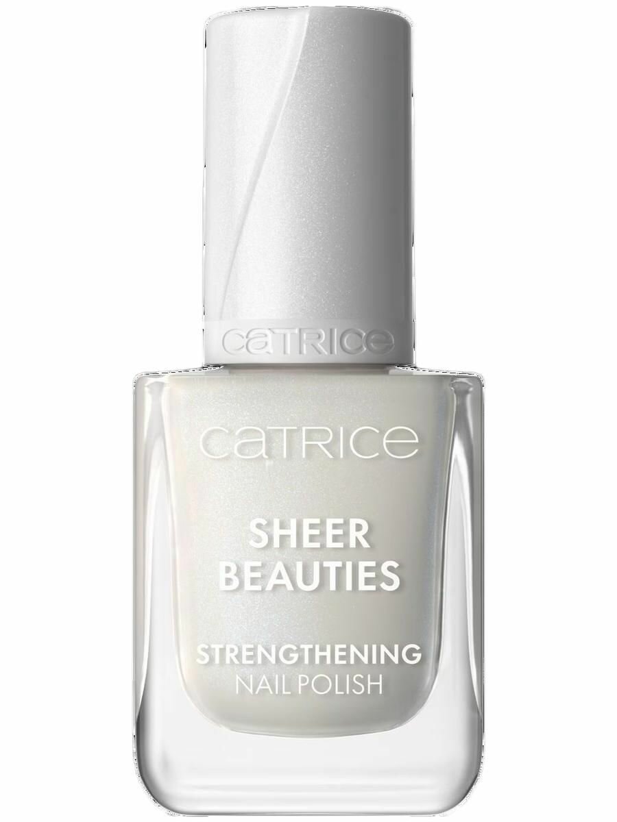 Лак для Ногтей CATRICE (Катрис) Sheer Beauties Strengthening Nail Polish - 010 Milky Not Guilty (Молочный не Виновен)