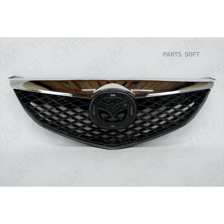 Решетка радиатора Mazda 6 1 GG 2002-2005 от официального дистрибьютора, OEM, артикул OEM3197