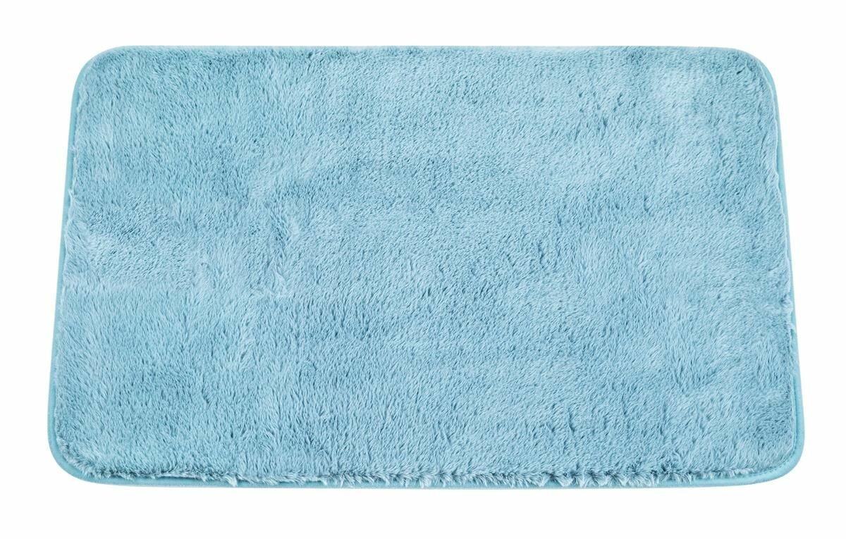 Коврик для ванной Swensa Swanny Aqua SWM-2400TRQ-B 50x80 см цвет бирюзовый