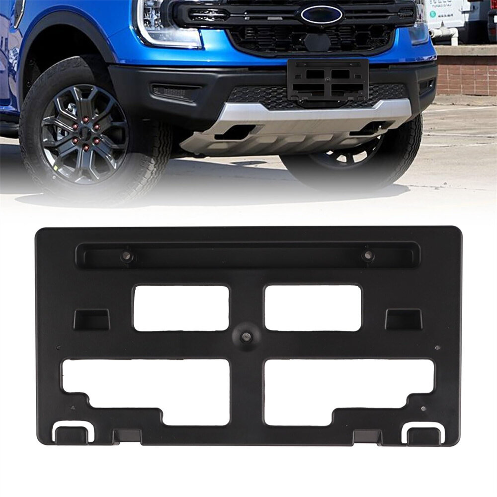 Держатель Кронштейна Переднего Номерного Знака Черный Новый Для Ford Ranger 2019-2022