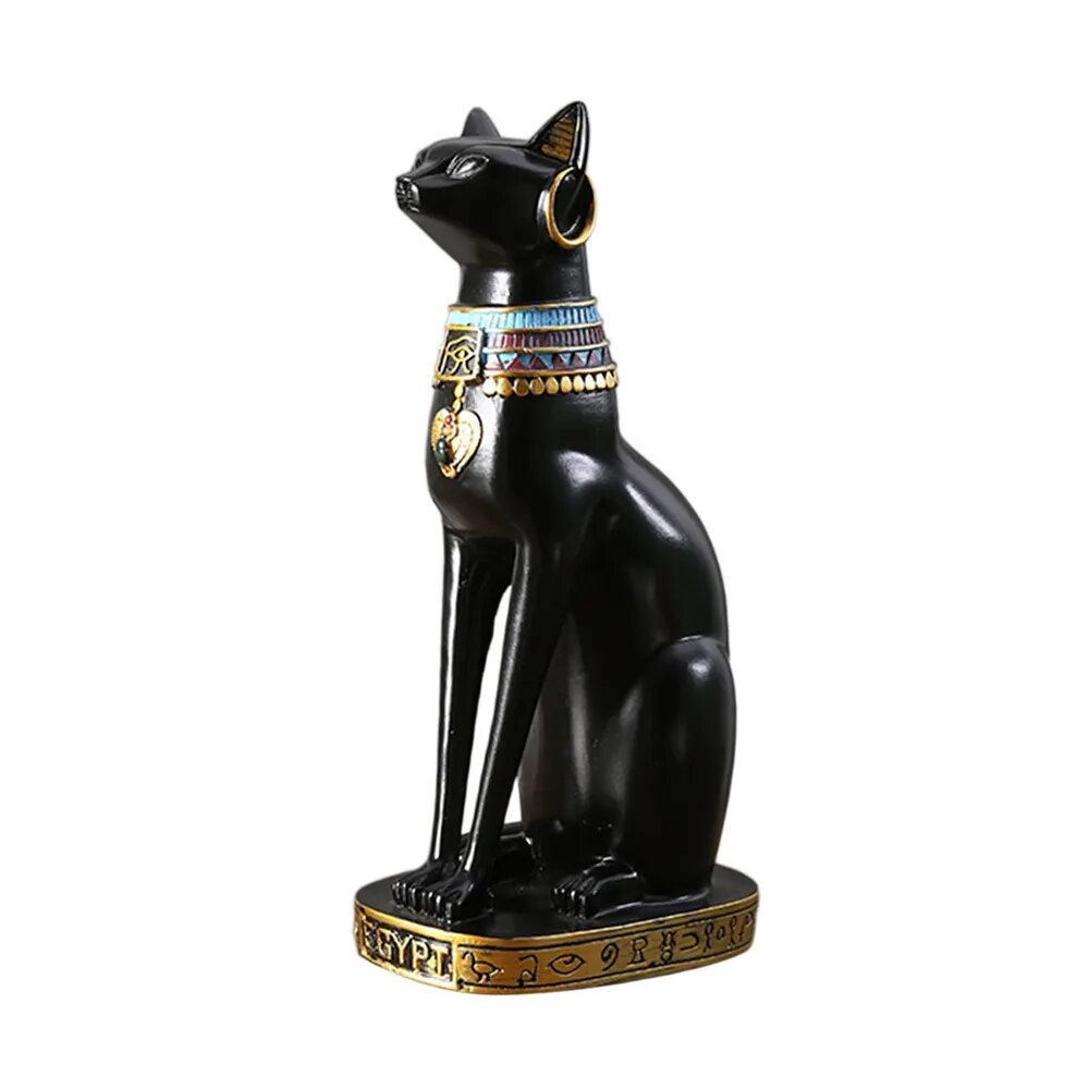Кошка Богиня Бастет Статуя Китти Животное 10,5x16x30,5 см