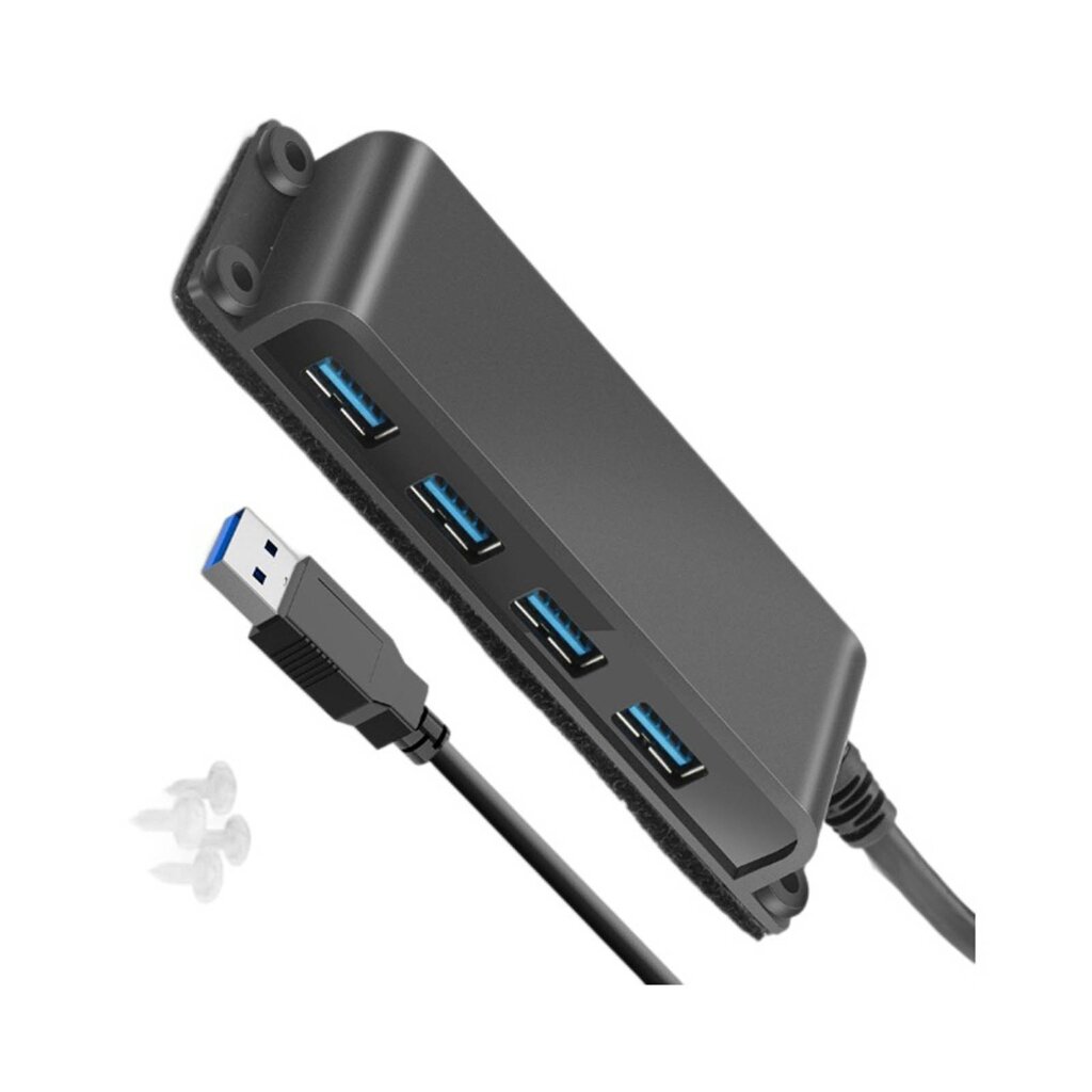 USB-центр высокого исполнения 4 Порта Передачи данных со скоростью 5 Гбит/с Монтируется Под Столом
