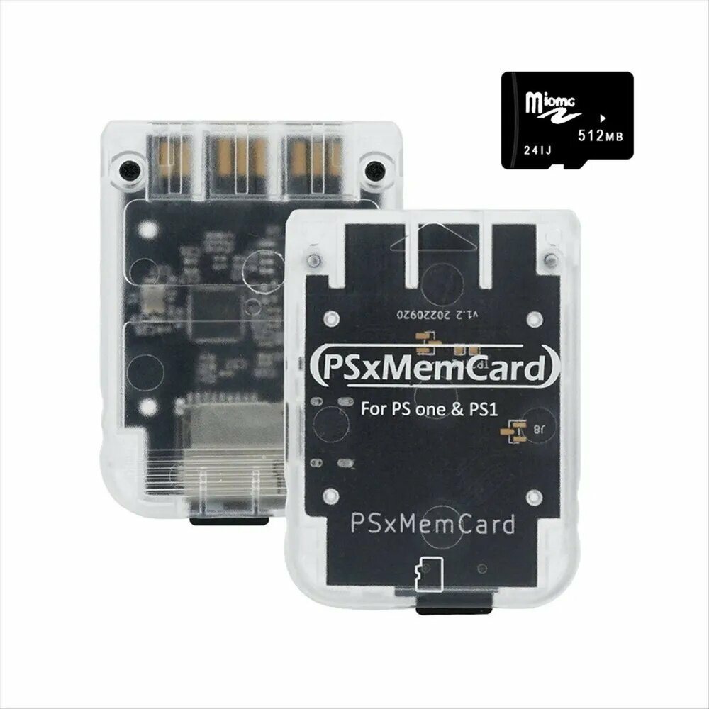 BitFunx PSxMemCard PSX Карта Памяти Для Сохранения Данных Игры, A