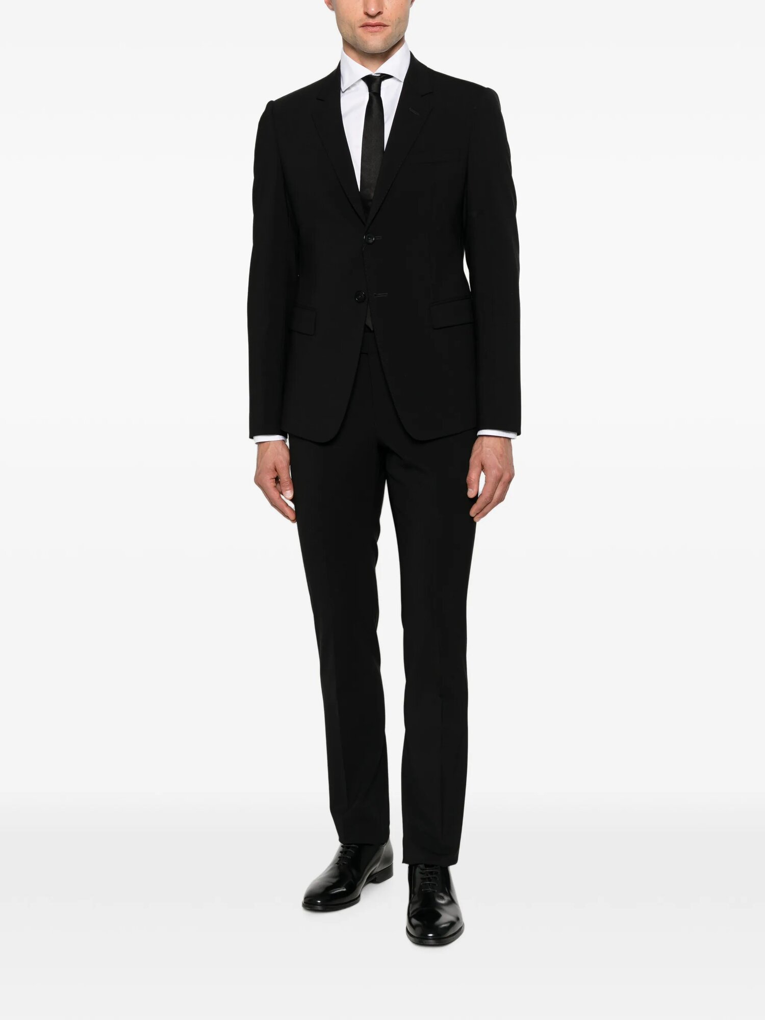 Комбинезон EMPORIO ARMANI Single-breasted wool suit, размер 46 — фото 1