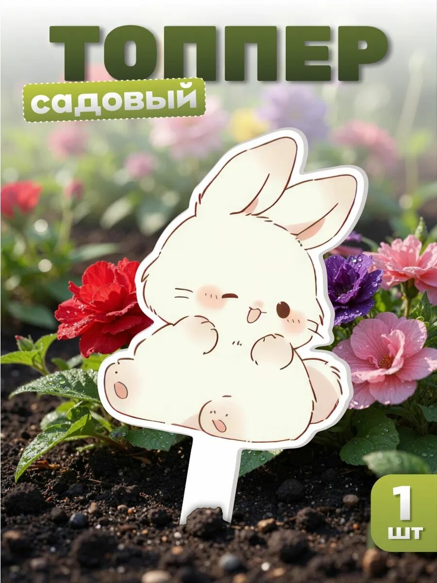 Садовые фигурки для дачи Кролик
