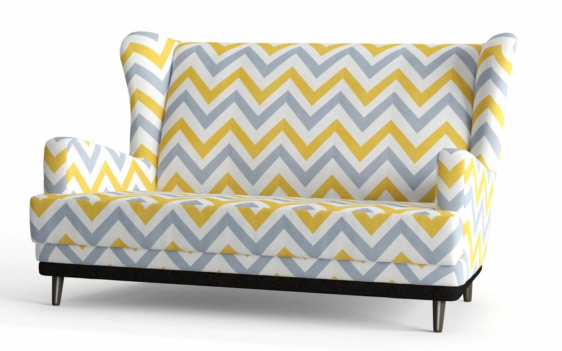Диван прямой Оскар, ZigZag Yellow NEW