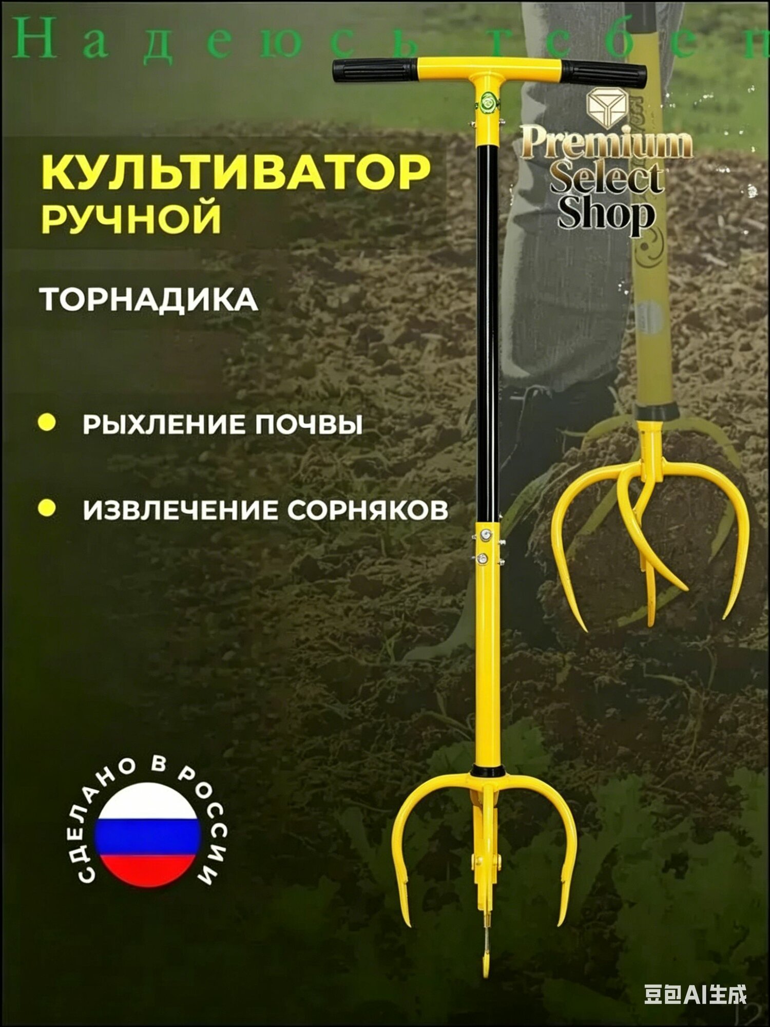 Культиватор ручной