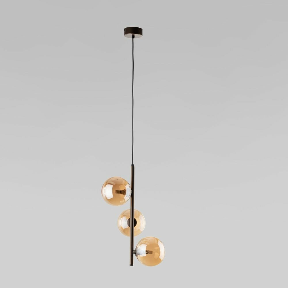Подвесной светильник со стеклянными плафонами TK Lighting 6188 /Подвесной светильник/ ESTERA BROWN.