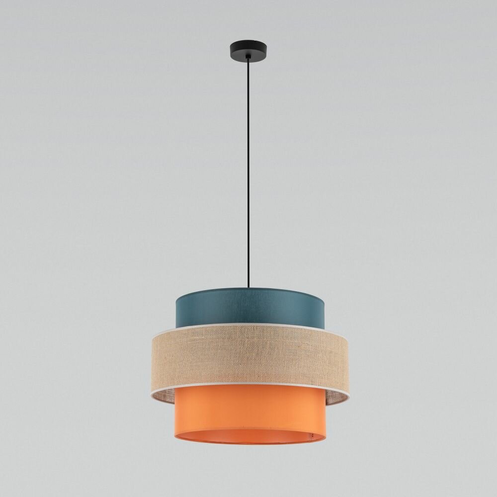 Подвесной светильник с тканевым рассеивателем TK Lighting 2758/ подвесной светильник /Trio.