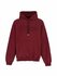 Худи BALENCIAGA Logo-embroidered drawstring hoodie, размер 50, , красный