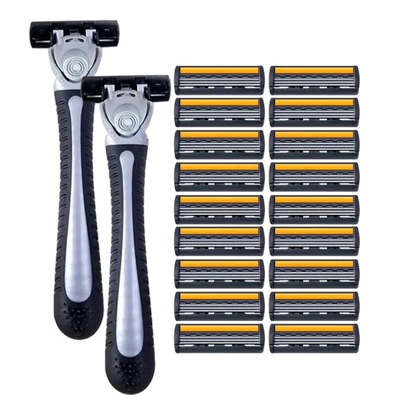 Премиум бритва из нержавеющей стали 2Holder 18Blades