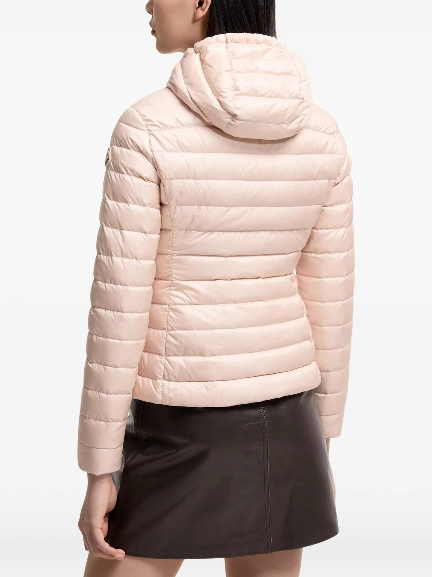 Куртка Moncler Igelhood hooded jacket, размер 42, розовый — фото 1