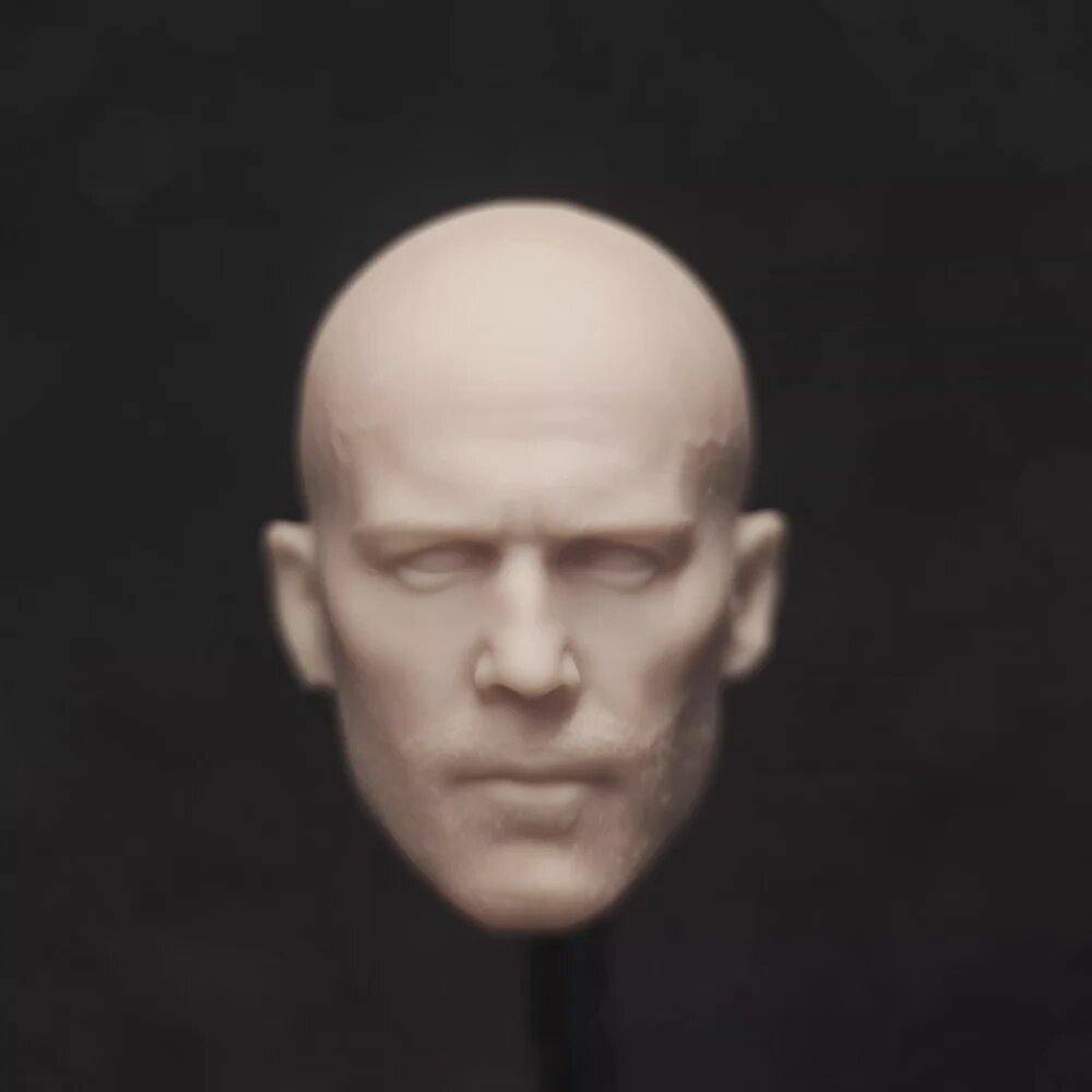 Неокрашенная голова для фигурки 1/12 Тахолиси Model C, Mafex