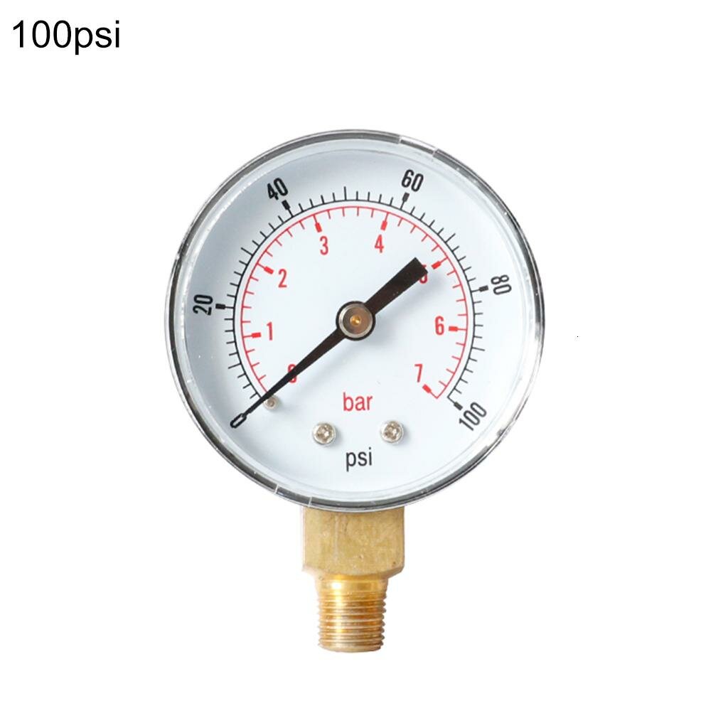 Манометр Y50 52мм 15-300 PSI, 0-100 фунтов на квадратный дюйм
